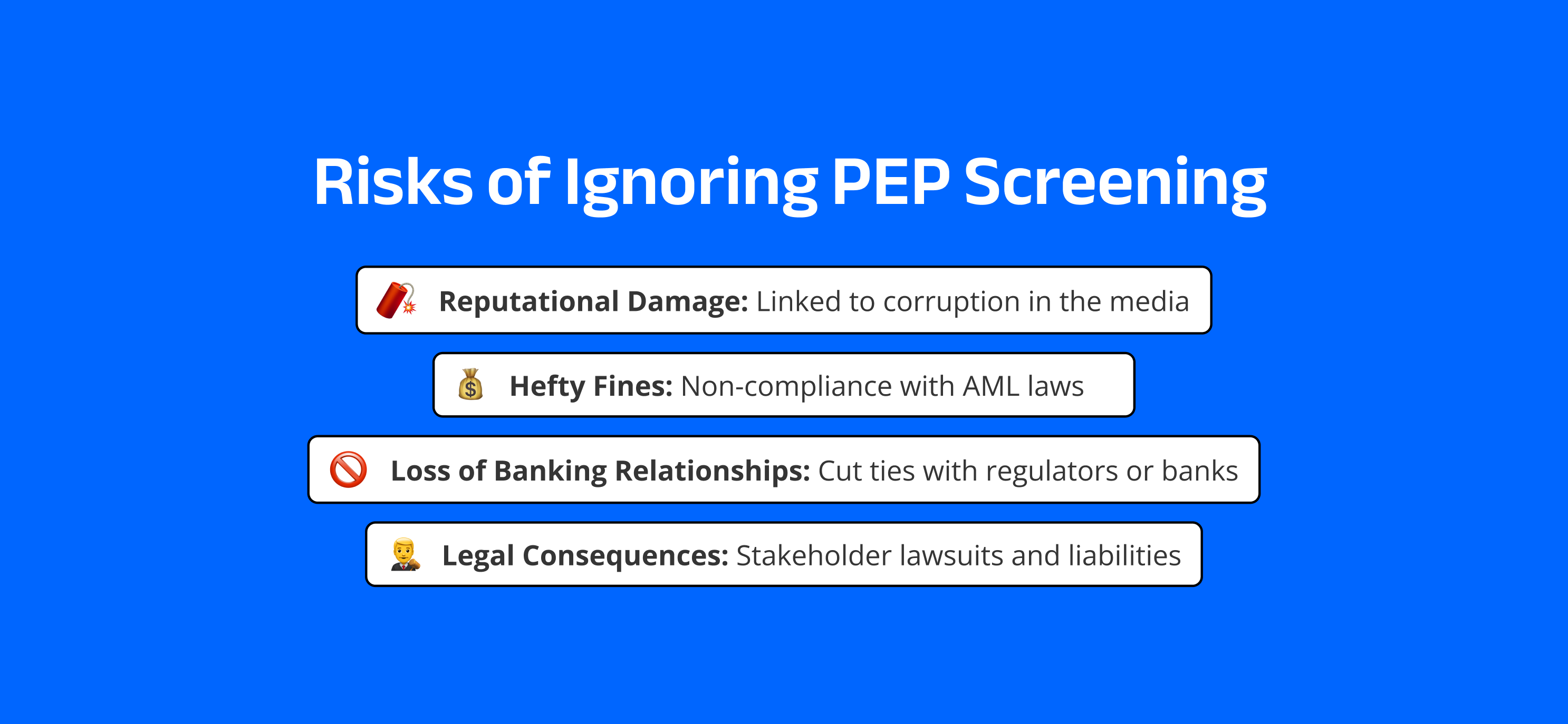 What Is a PEP and How to Manage Effective PEP Screening?